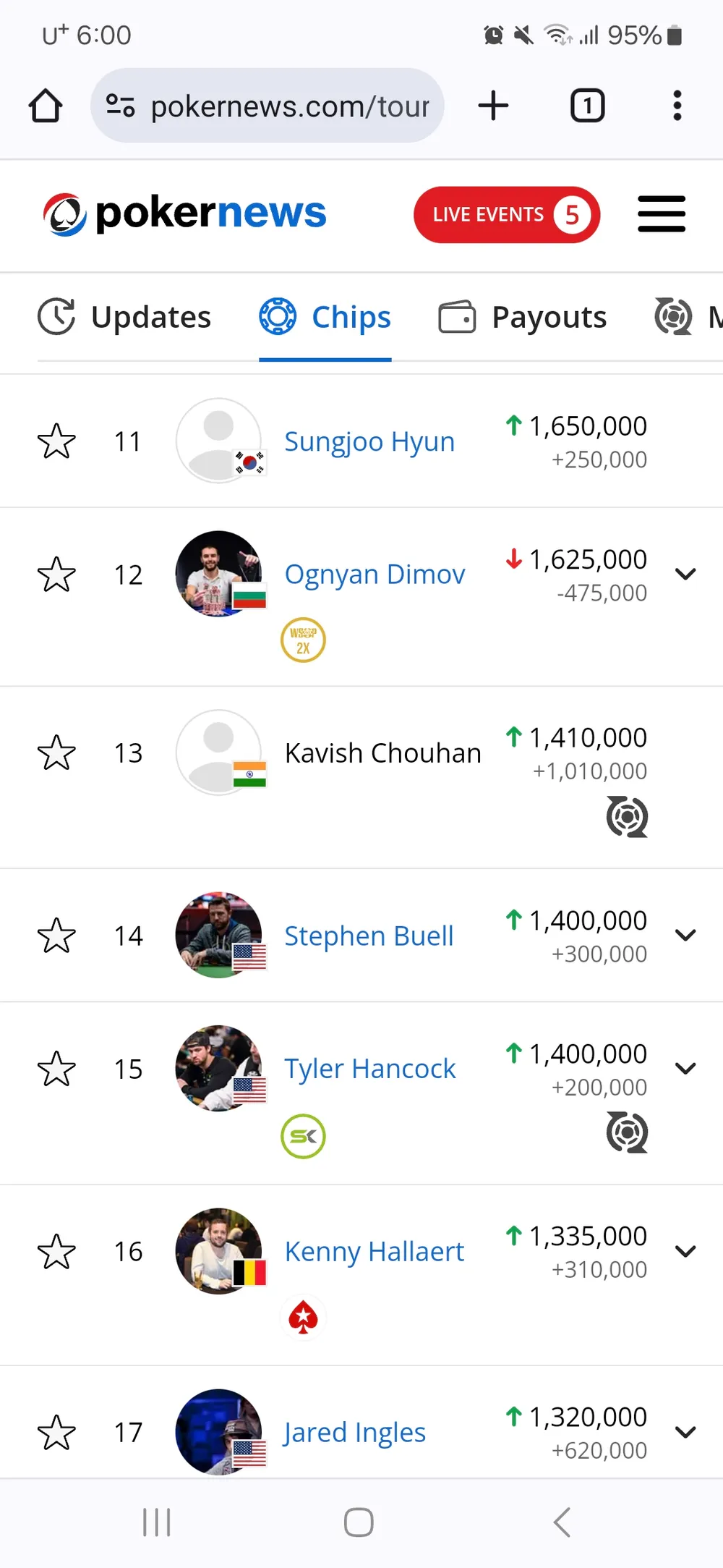 코몽 wsop 딥런중 - 포커고수